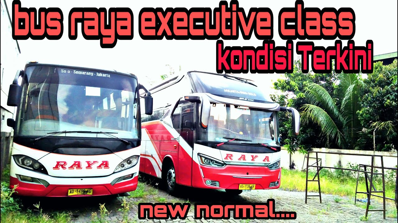 Kondisi Paling Terkini Agen Bus PO. RAYA Executive Class || Dalam ...