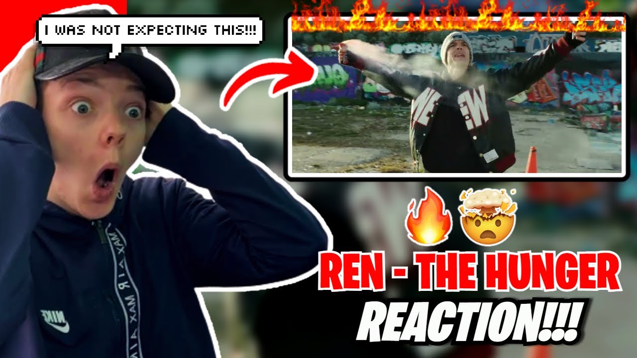 HIS FLOW IS CRAZY🔥REN - The Hunger | REACTION!!! - YouTube