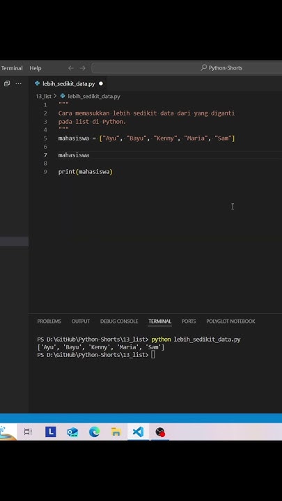 Cara Memasukkan Lebih Sedikit Data Dari Yang Diganti Di List Dreaviam Coding Programming