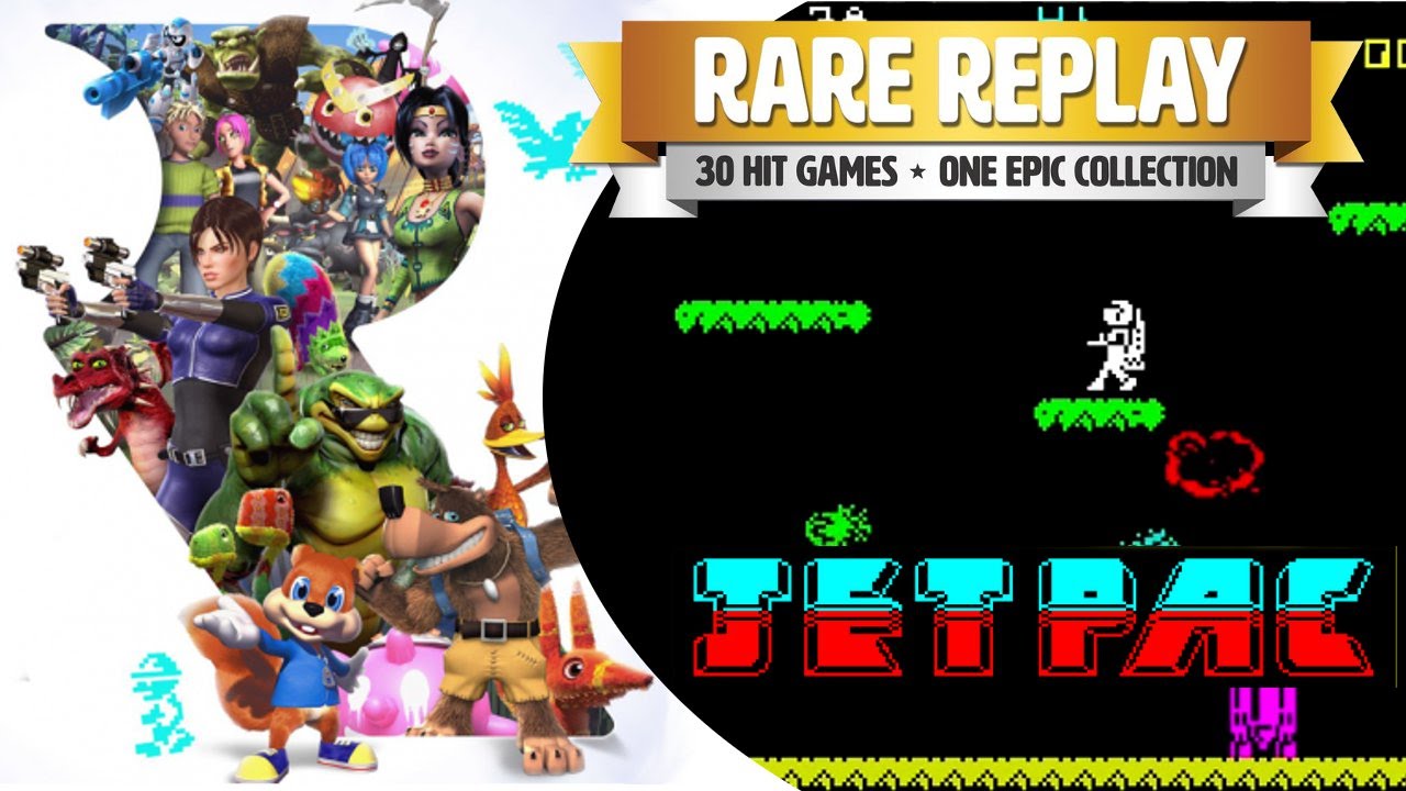 Rare Replay - Let's Play Jetpac on Xbox One - ZX Spectrum Retrogaming ...