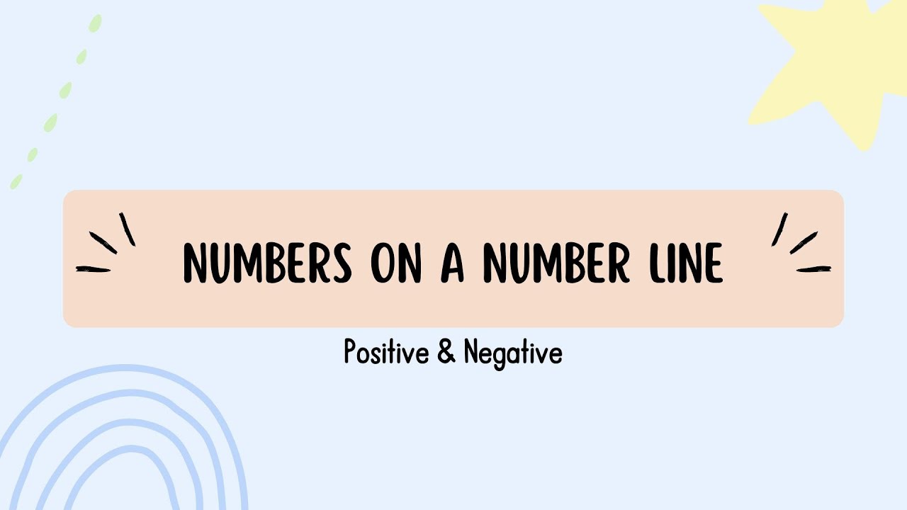Number Lines - YouTube