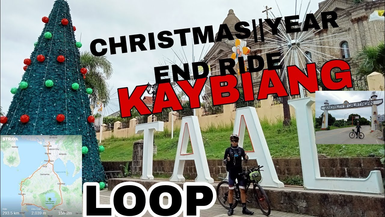 ONE SHOT RIDE||KAYBIANG TAAL LOOP||CHRISTMAS|YEAR END RIDE - YouTube