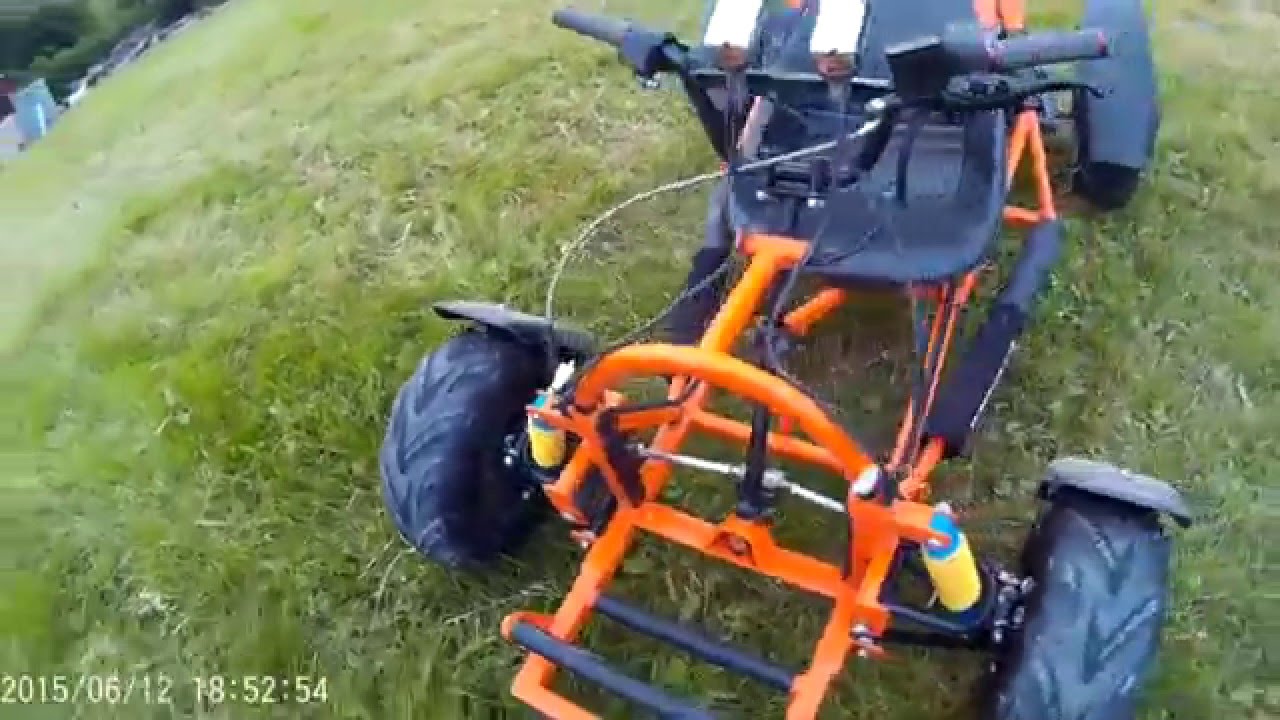 Homemade buggy - YouTube