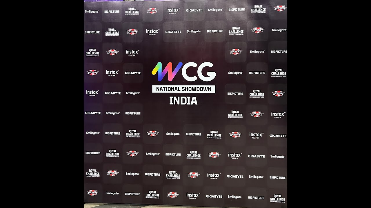 Wcg lan event with shreeman legends - YouTube