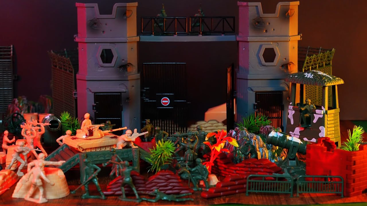 Command your own battalion of toy soldiers and conquer the playtime ...