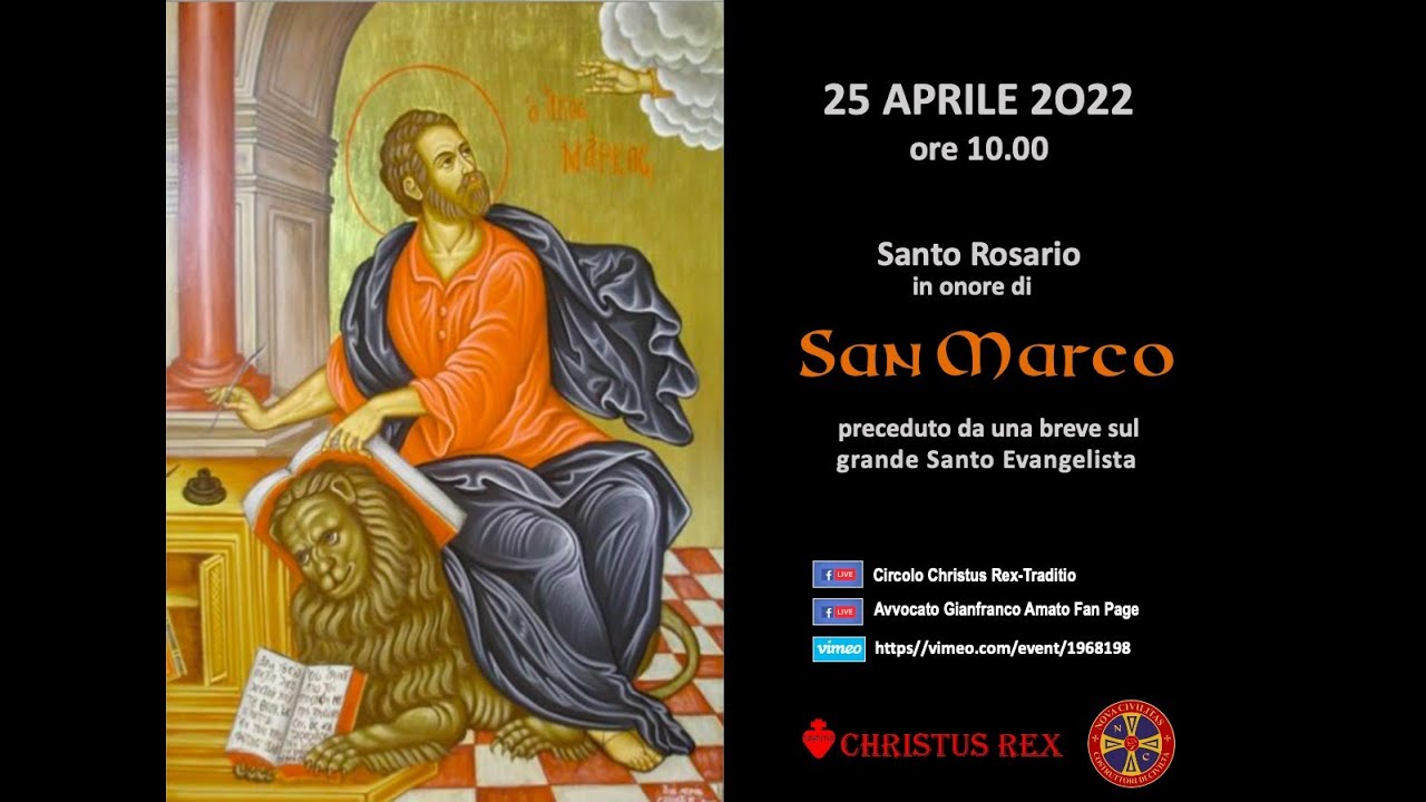 Matteo Castagna - Festa di San Marco Evangelista - 25 aprile 2022 - YouTube