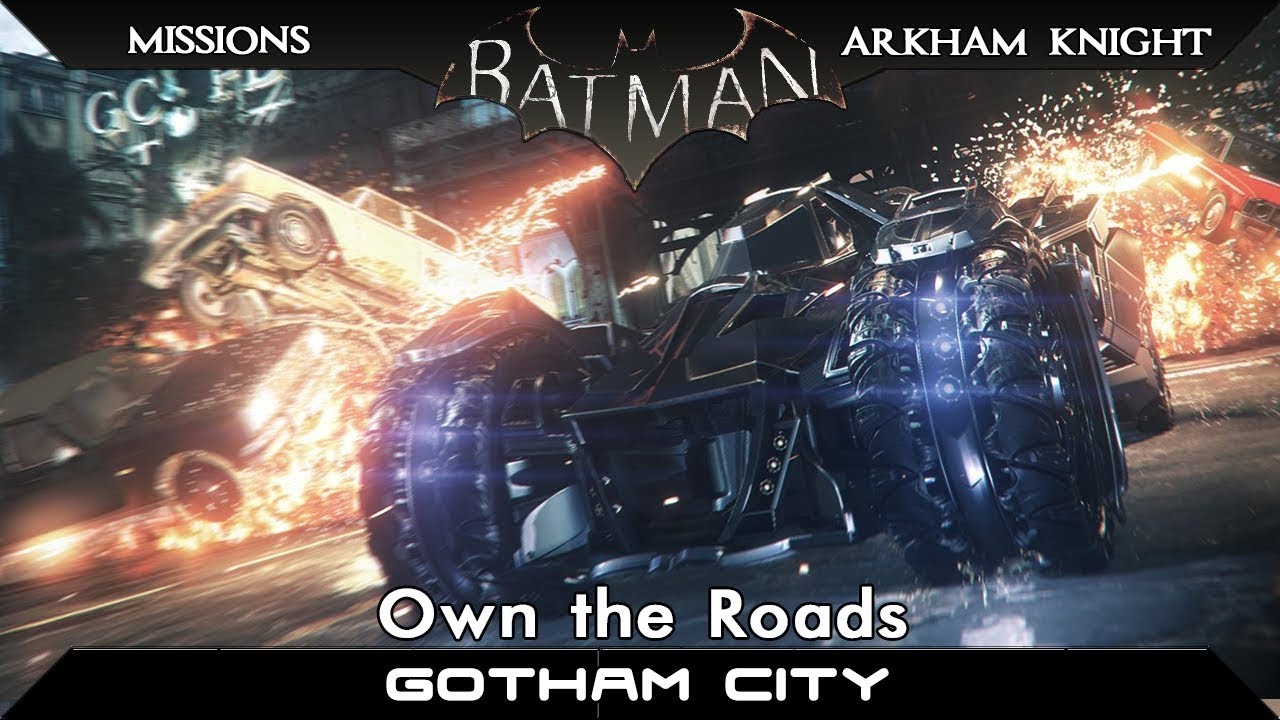 Batman: Arkham Knight - Own the Roads (Militia Checkpoints) - YouTube