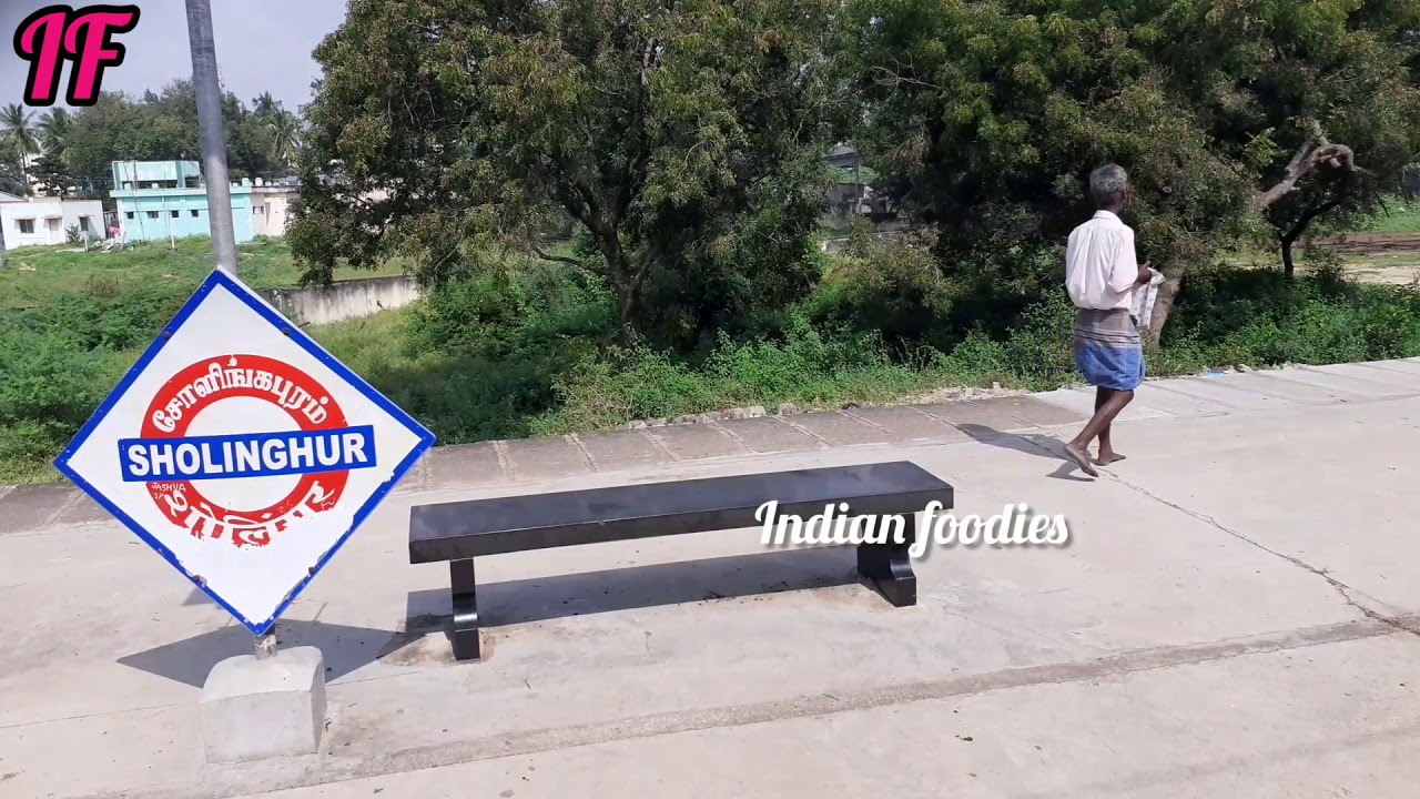 Sholinghur railway station - YouTube