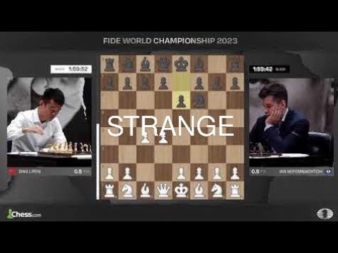 Ding h3 Move That Got Nepo SHOCKED | World Chess Championship 2023 ...
