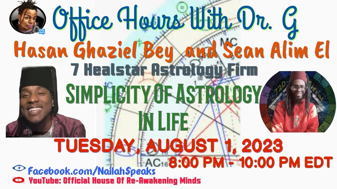 Hasan Ghaziel Bey and Sean Alim El - "Astrology's Simplicity in Life ...