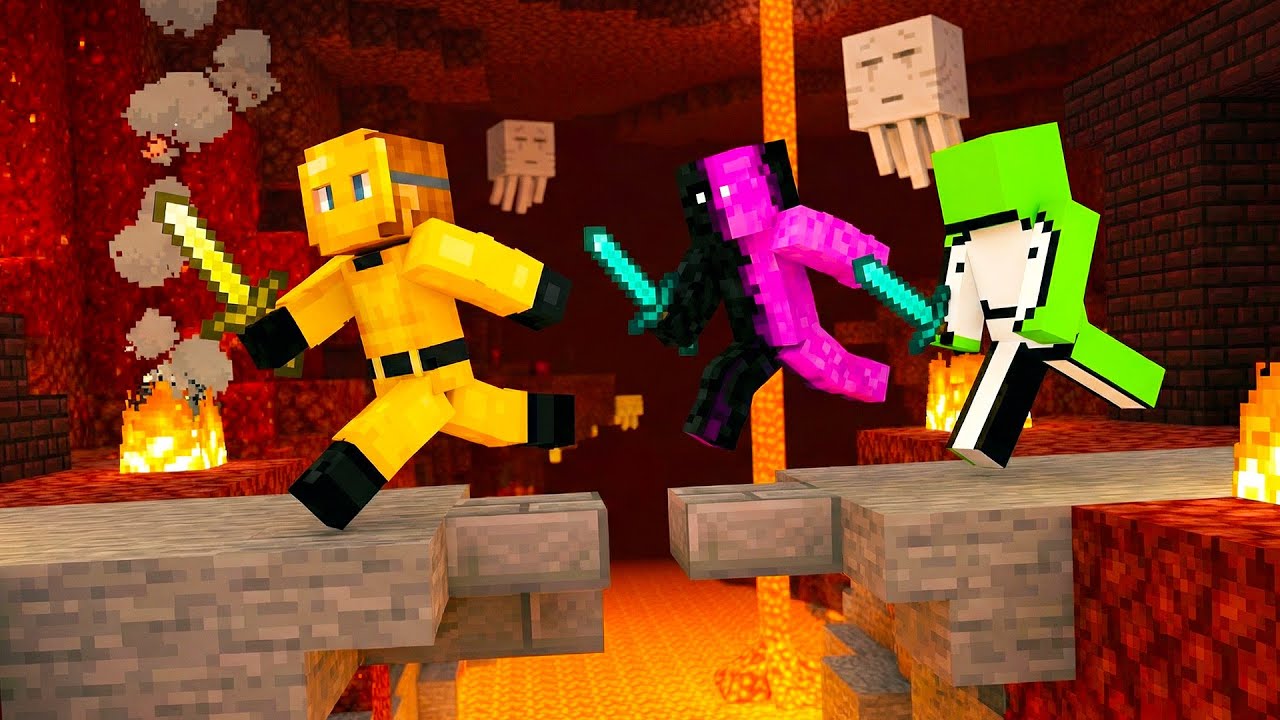 Focus Flow: Minecraft Manhunt Background Loop - YouTube