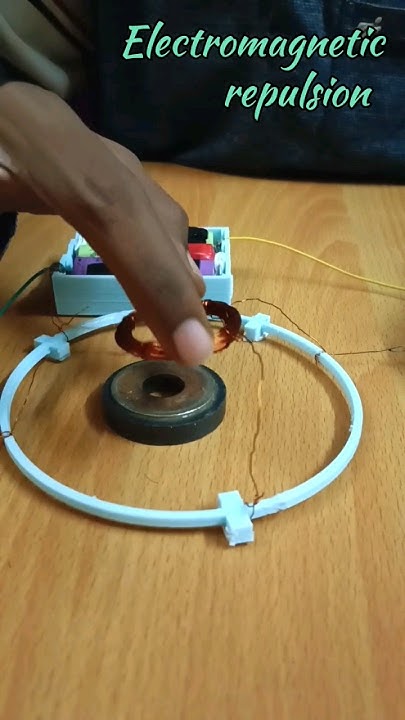 Electromagnetic repulsion in speaker #shorts @Praveen_D_N - YouTube