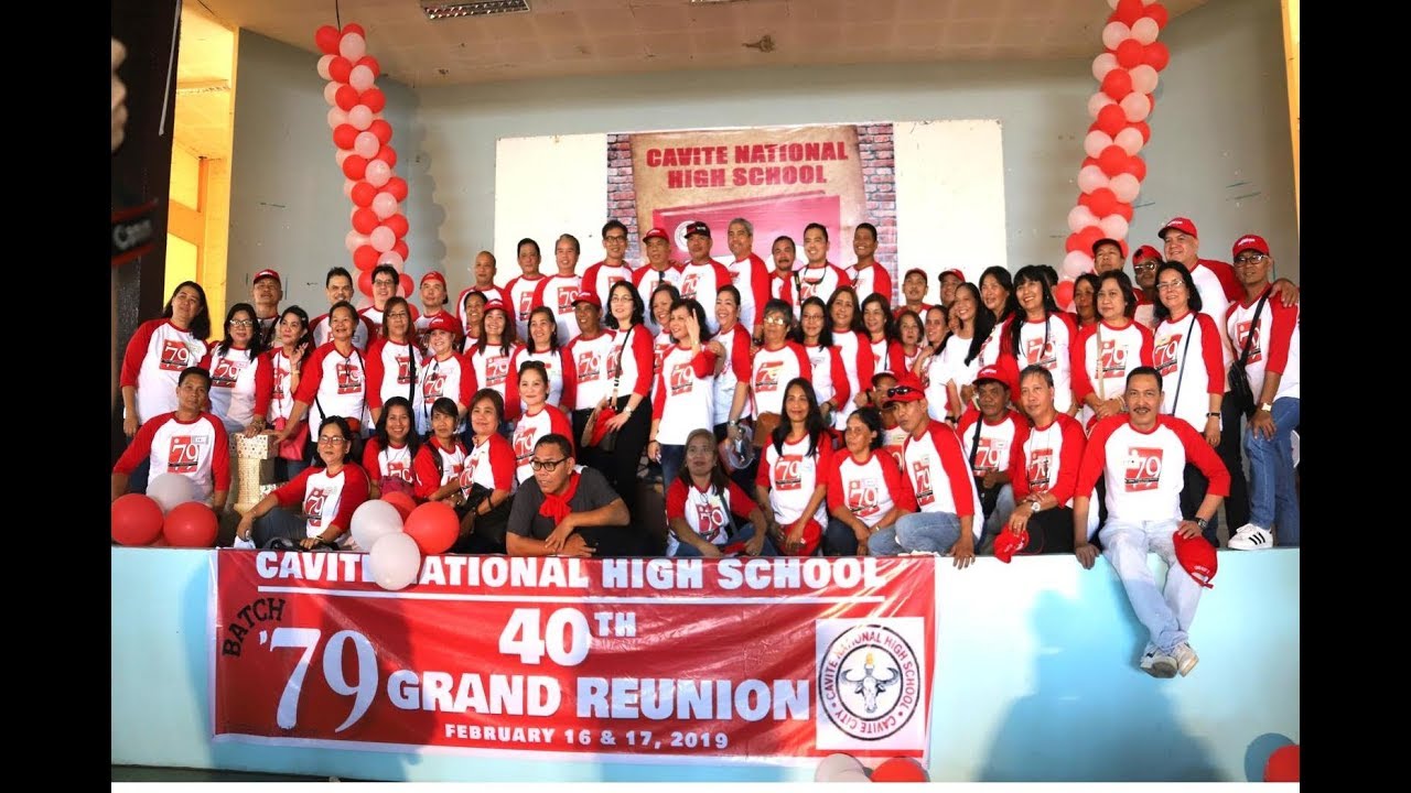 CNHS Batch 79 @ 40th Grand Reunion - Highlight Celebration - YouTube
