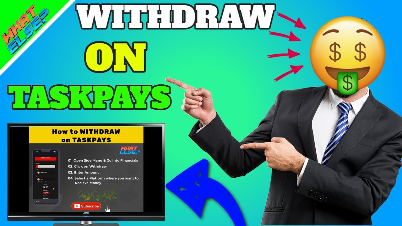 #TaskPays 2021 How to Withdraw in TaskPays - YouTube