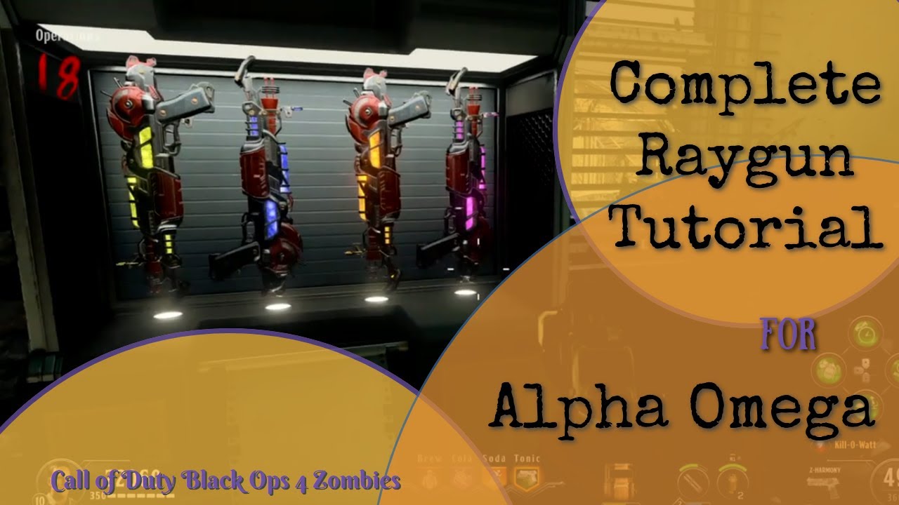 Complete RAYGUN Tutorial for Alpha Omega:All Parts & Buildable ...