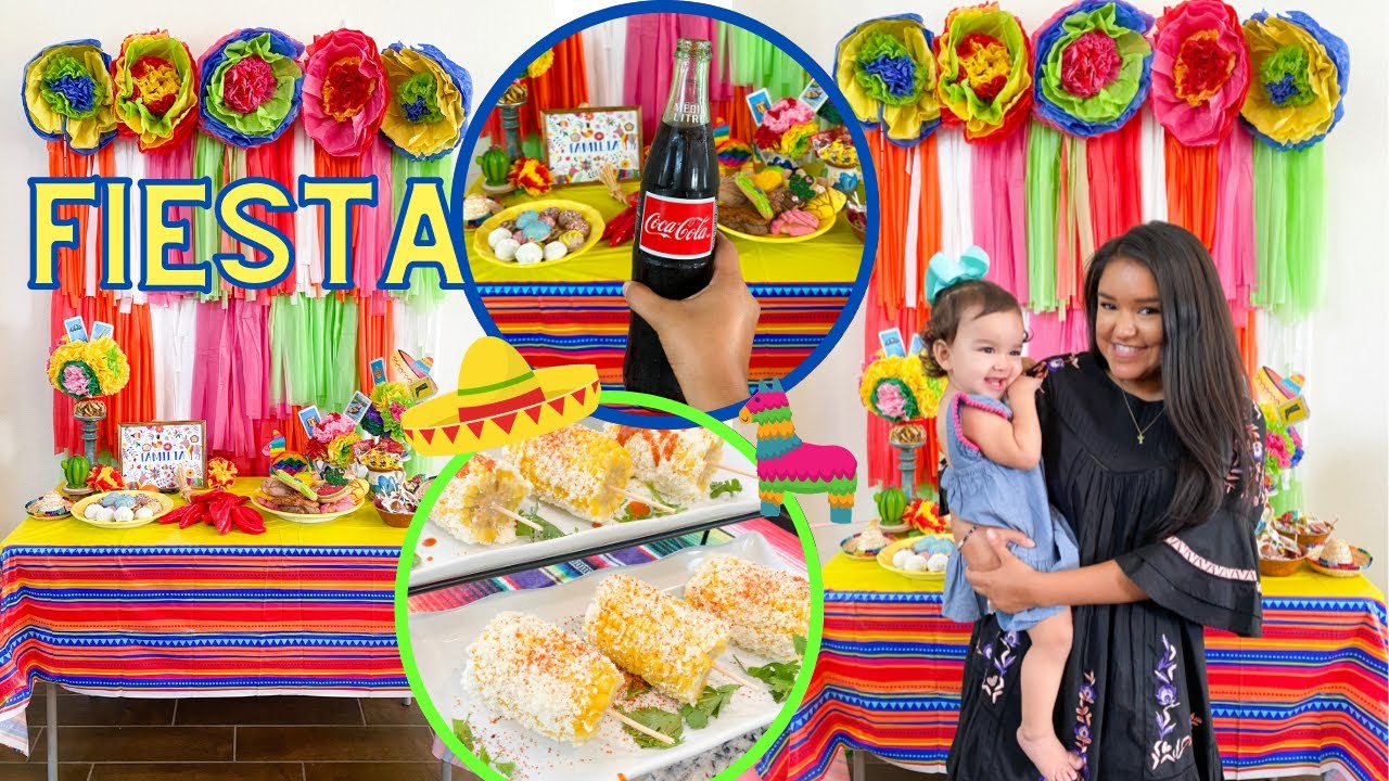 Fiesta Party | Decor and Setup Vlog - YouTube