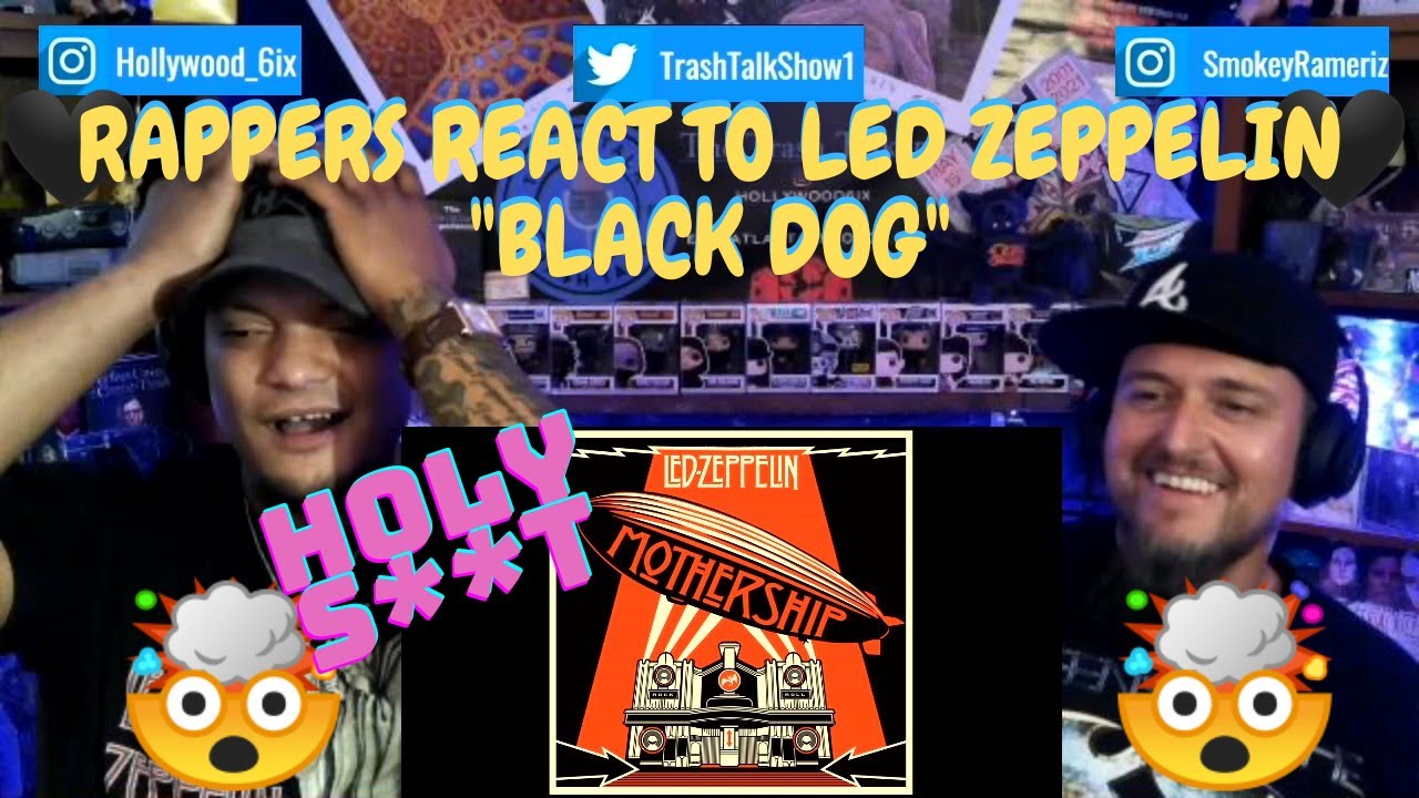 Rappers React To Led Zeppelin "Black Dog"!!! - YouTube