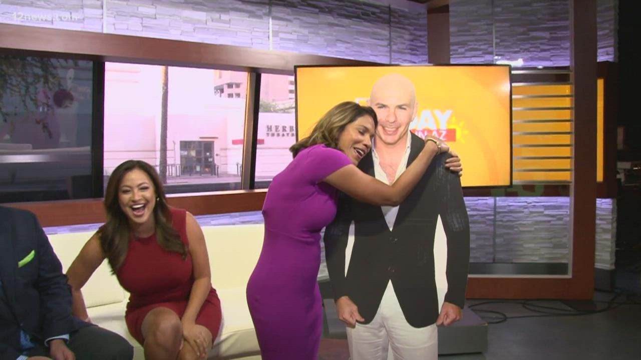 'Flat Pitbull' surprises Rachel McNeal for her birthday live on Today ...