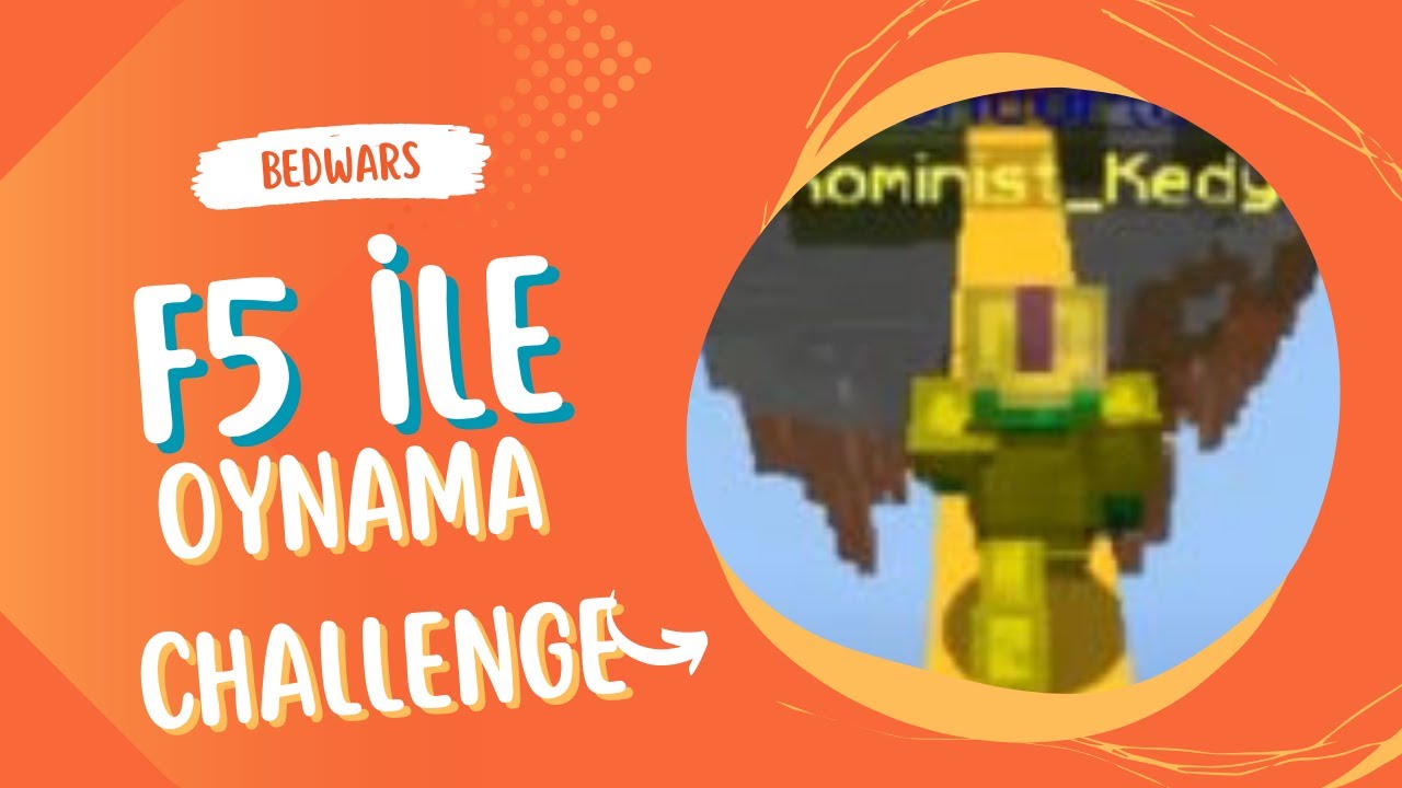 BEDWARS AMA F5 İLE OYNUYORUM -Craftrise Bedwars- - YouTube
