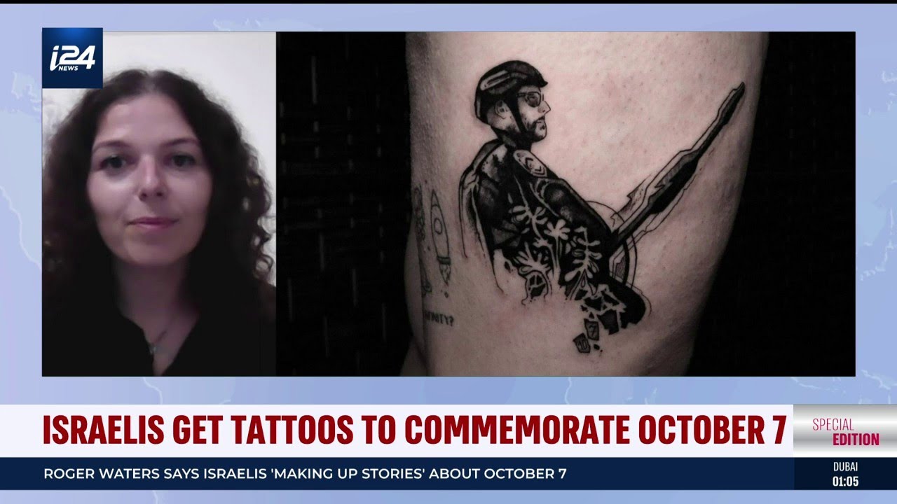 Commemorating October 7 with tattoos: ‘I knew this is how I want to ...