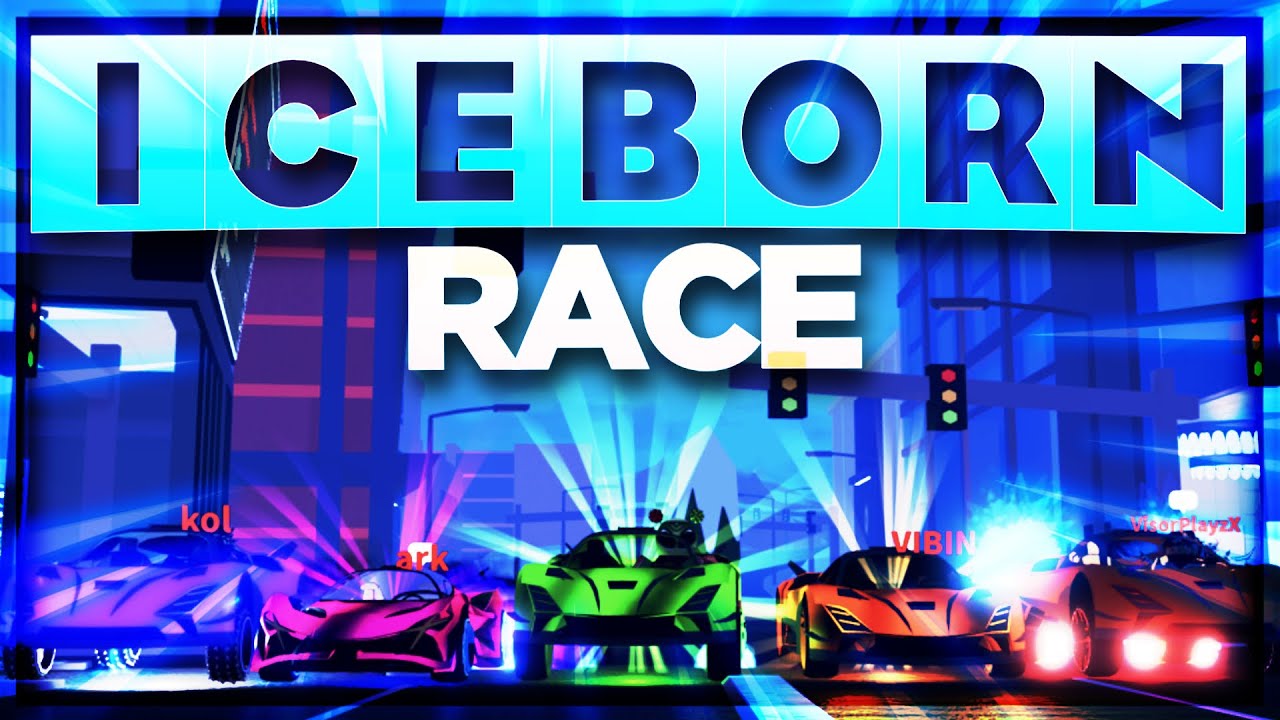 The Roblox Jailbreak ICEBORN Race - YouTube