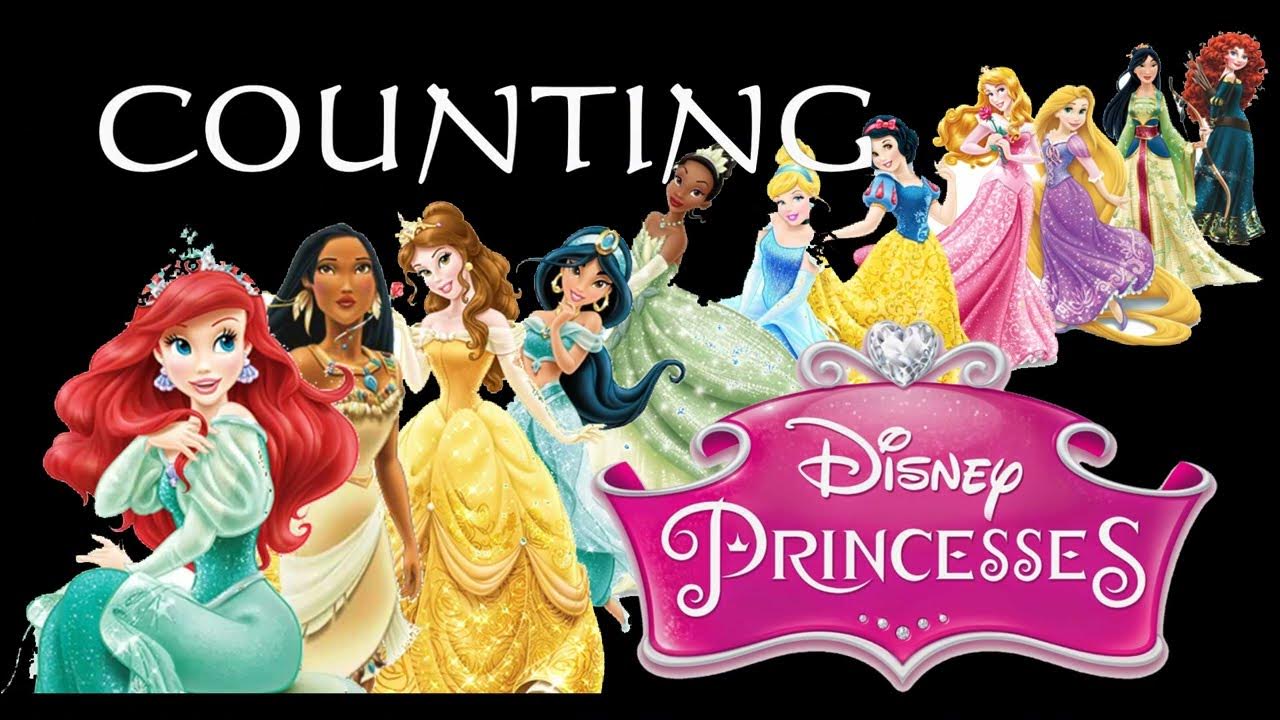 Disney Princesses Counting 1 to 10! - YouTube