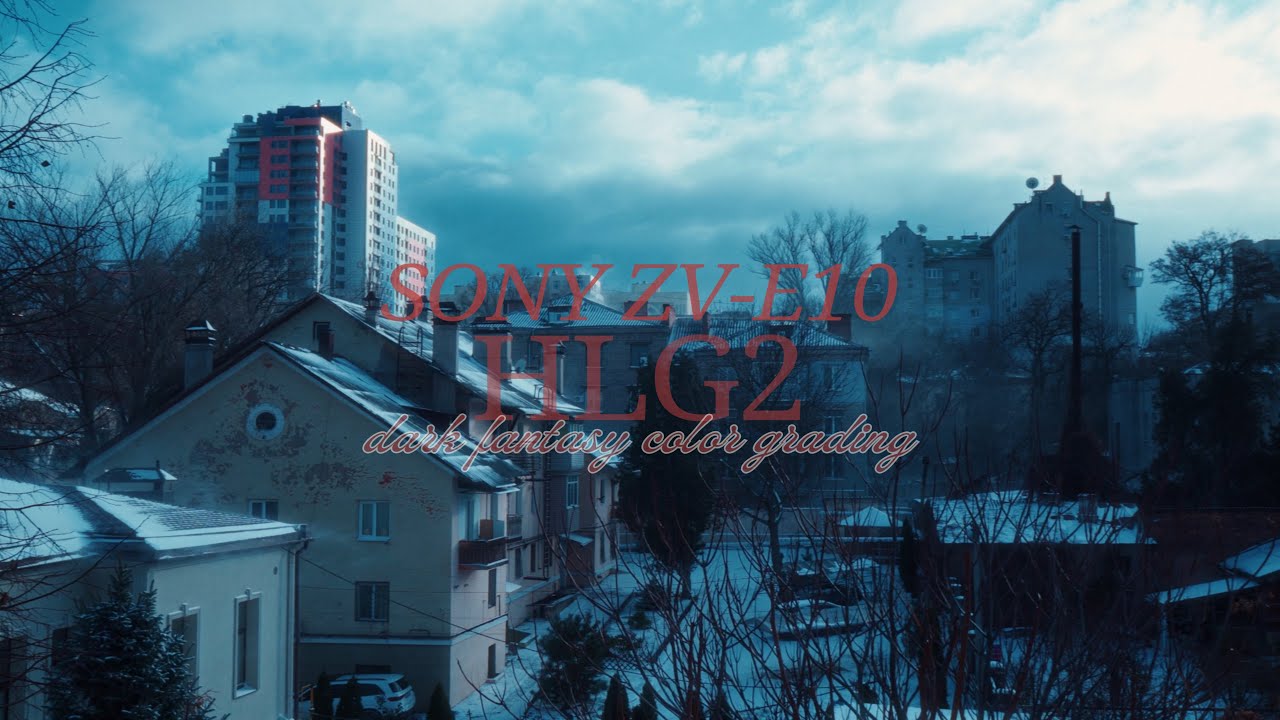 Sony ZV-E10 Dark Fantasy Color Grading - YouTube