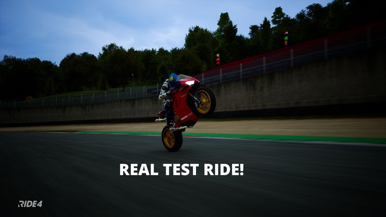 RIDE 4 - Ducati Panigale V4R Test ride with no assists! (lots of ...