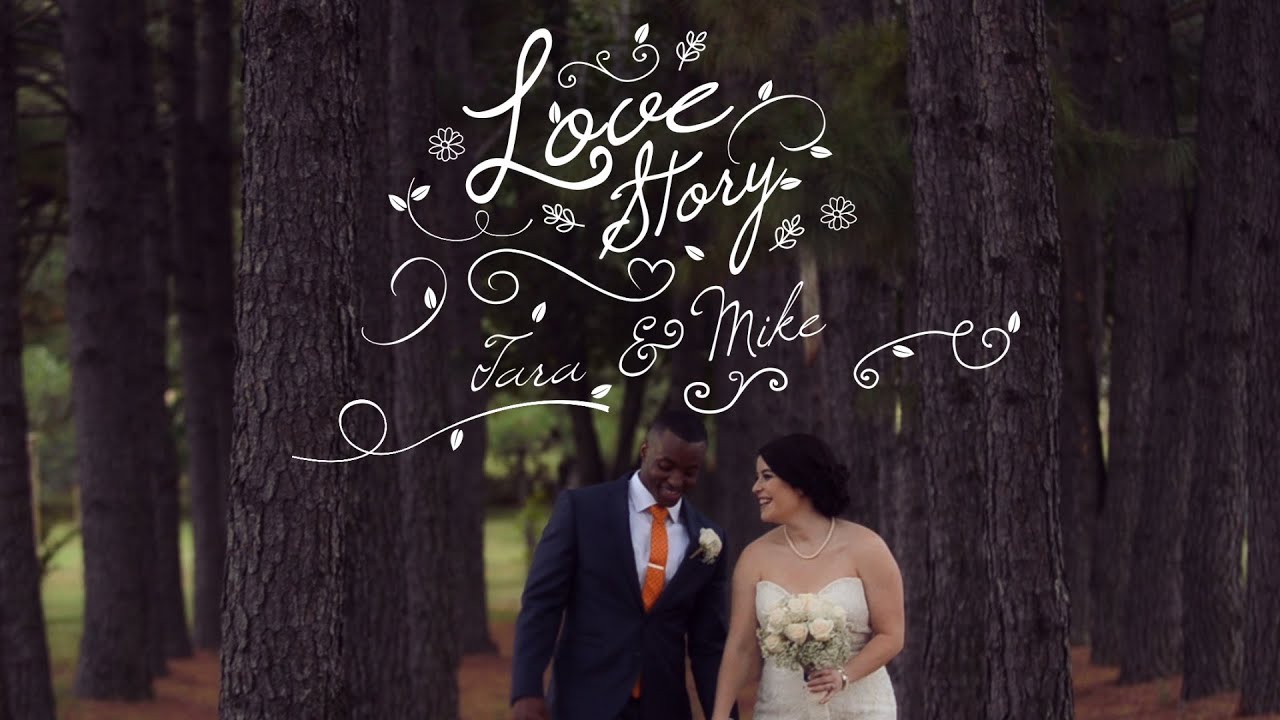 Tara & Mike // Griffis Tree Farm Oklahoma Wedding - YouTube