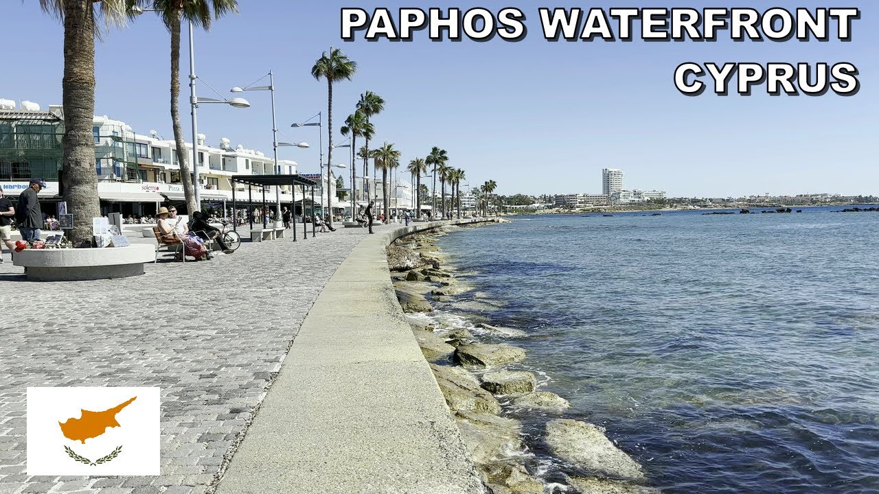 EXPLORING PAPHOS WATERFRONT in CYPRUS *12 MARCH 2024* 4K (60fps) - YouTube