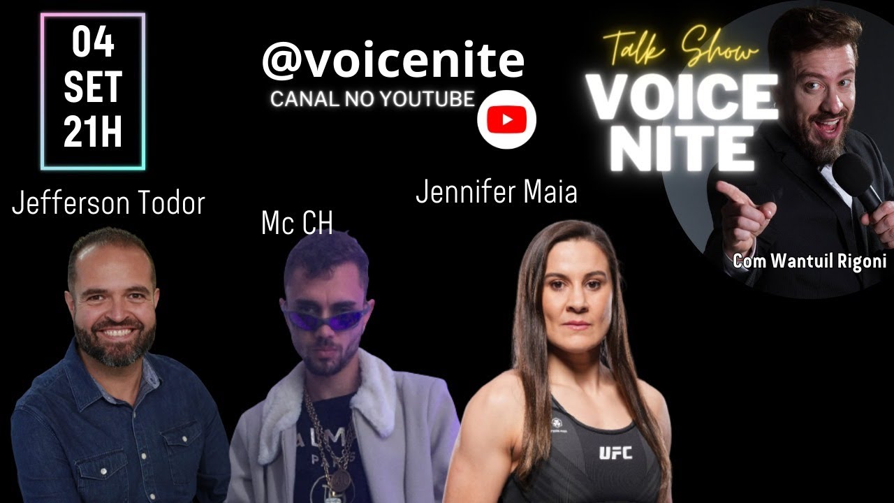 Talk Show_VOICE NITE: Jefferson Todor - MC CH - Jennifer Maia - YouTube