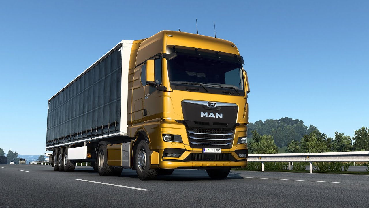 NEW MAN TGX GN, TGX GM, TGX GX FOR ETS2 !!! - YouTube