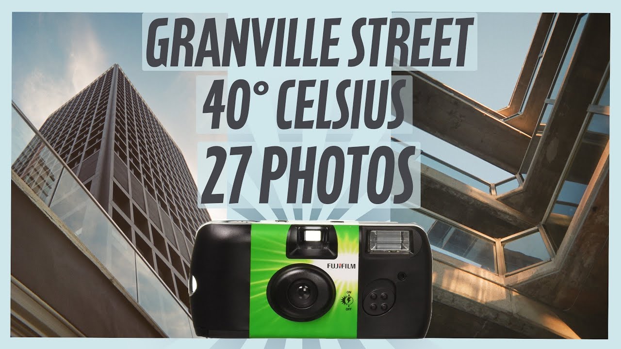 HEAT WAVE | Street Photography with a Disposable Camera | Fujifilm ...