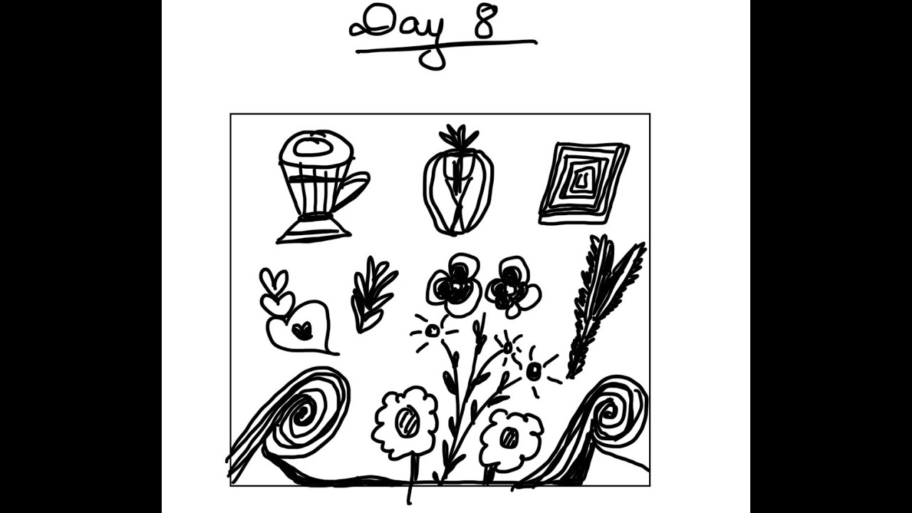 Day 8 : How to Draw Easy Line Doodles for Beginners | You Can’t Miss It ...