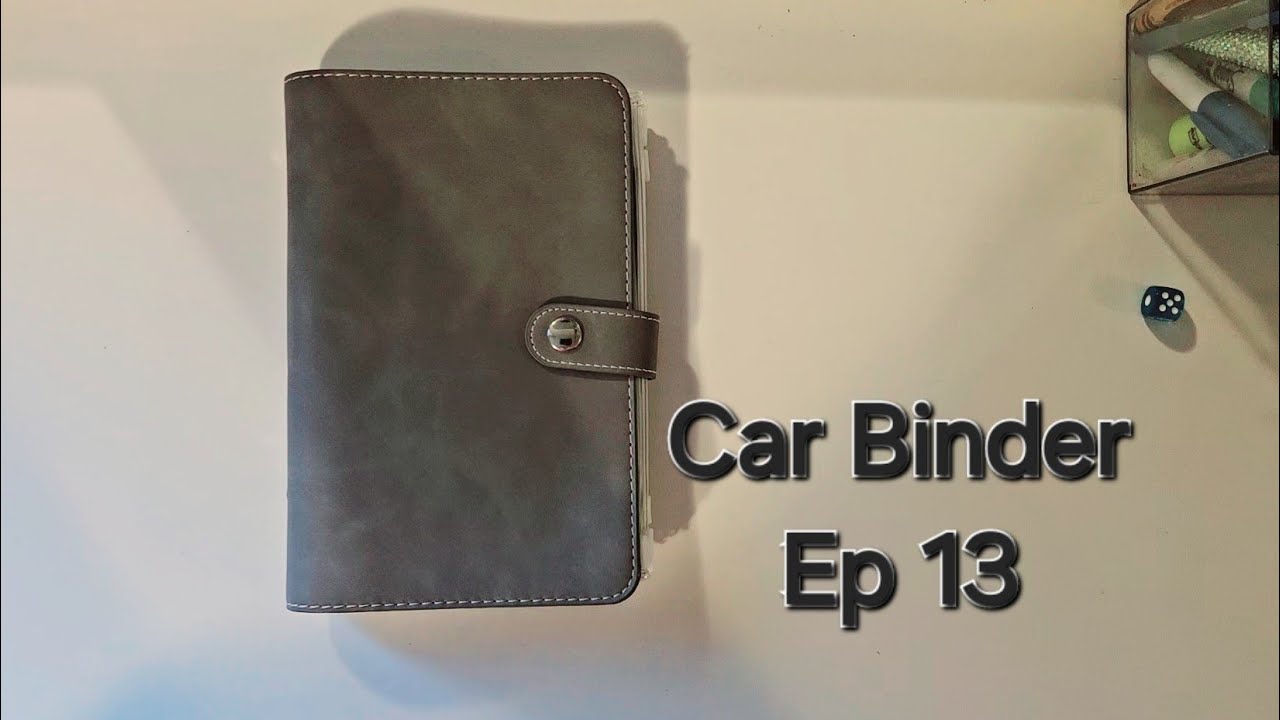 Car Binder Ep 13. Low Budget | Stuffing $40 | Saving for a down-payment ...