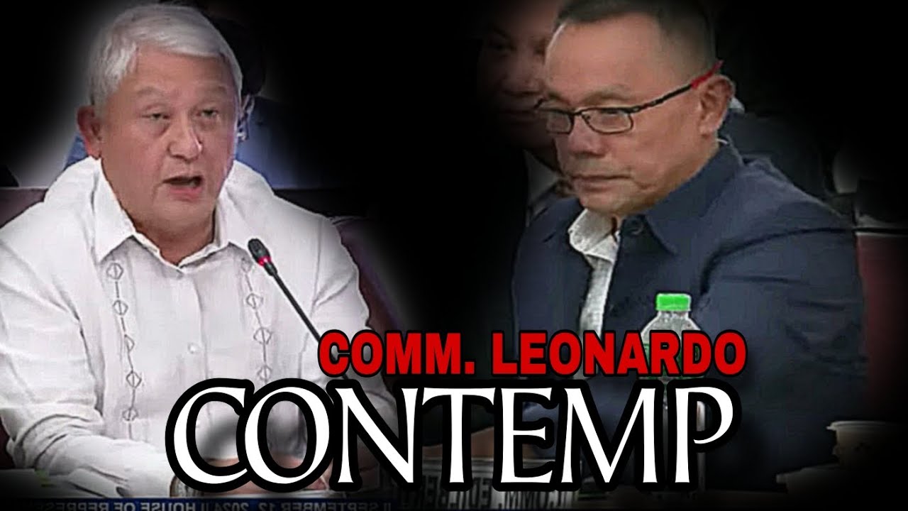 COMM. EDILBERTO LEONARDO CONTEMP - YouTube