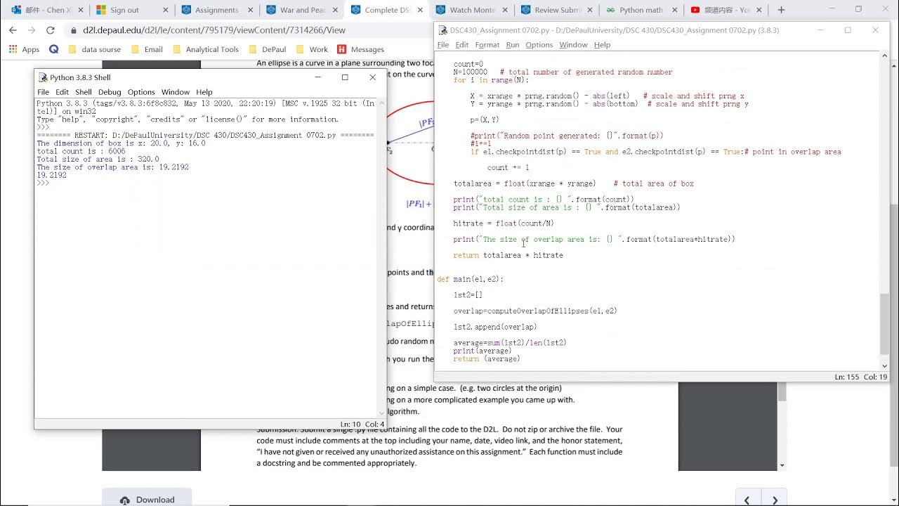 DSC430 Assignment0702 - YouTube