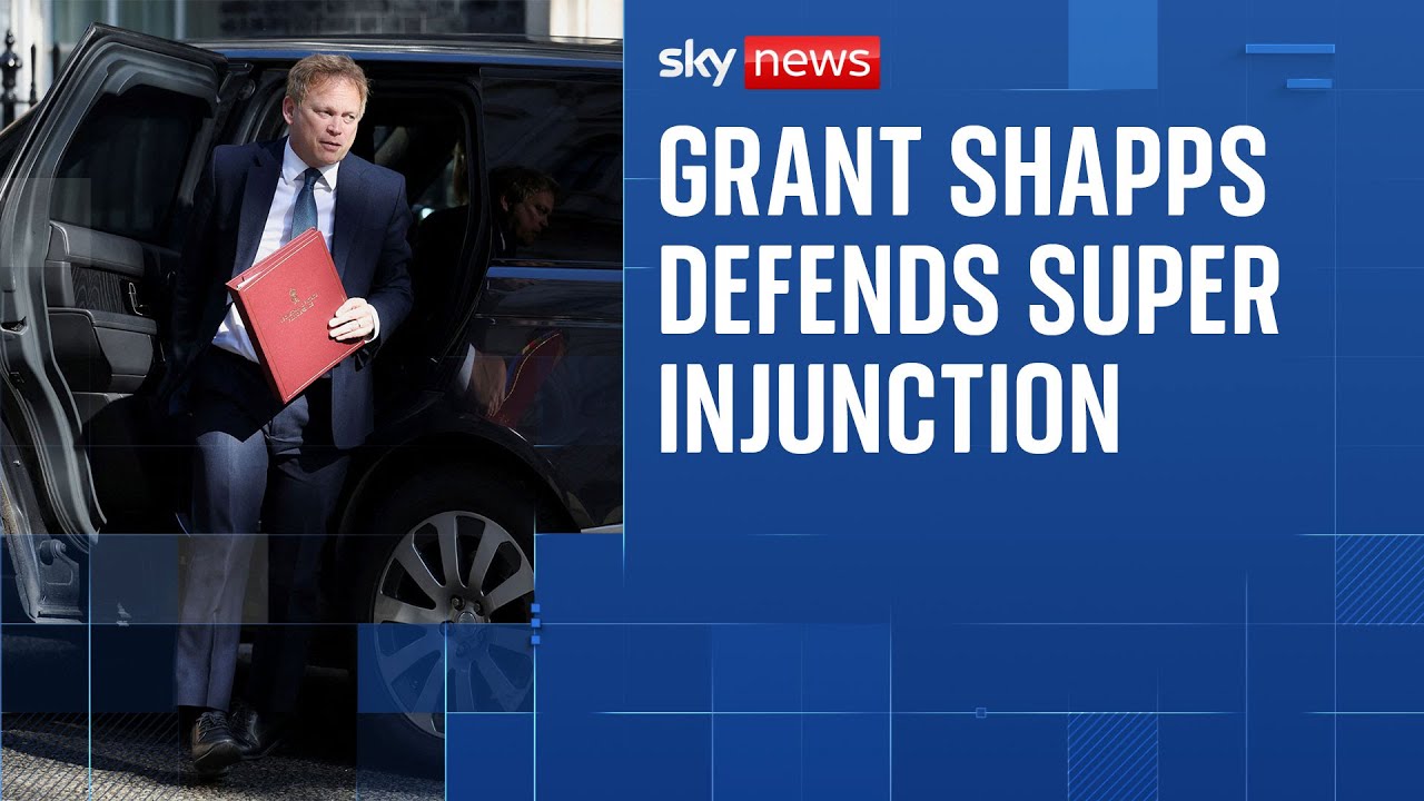 Grant Shapps defends super injuction to suppress Afghan data breach ...