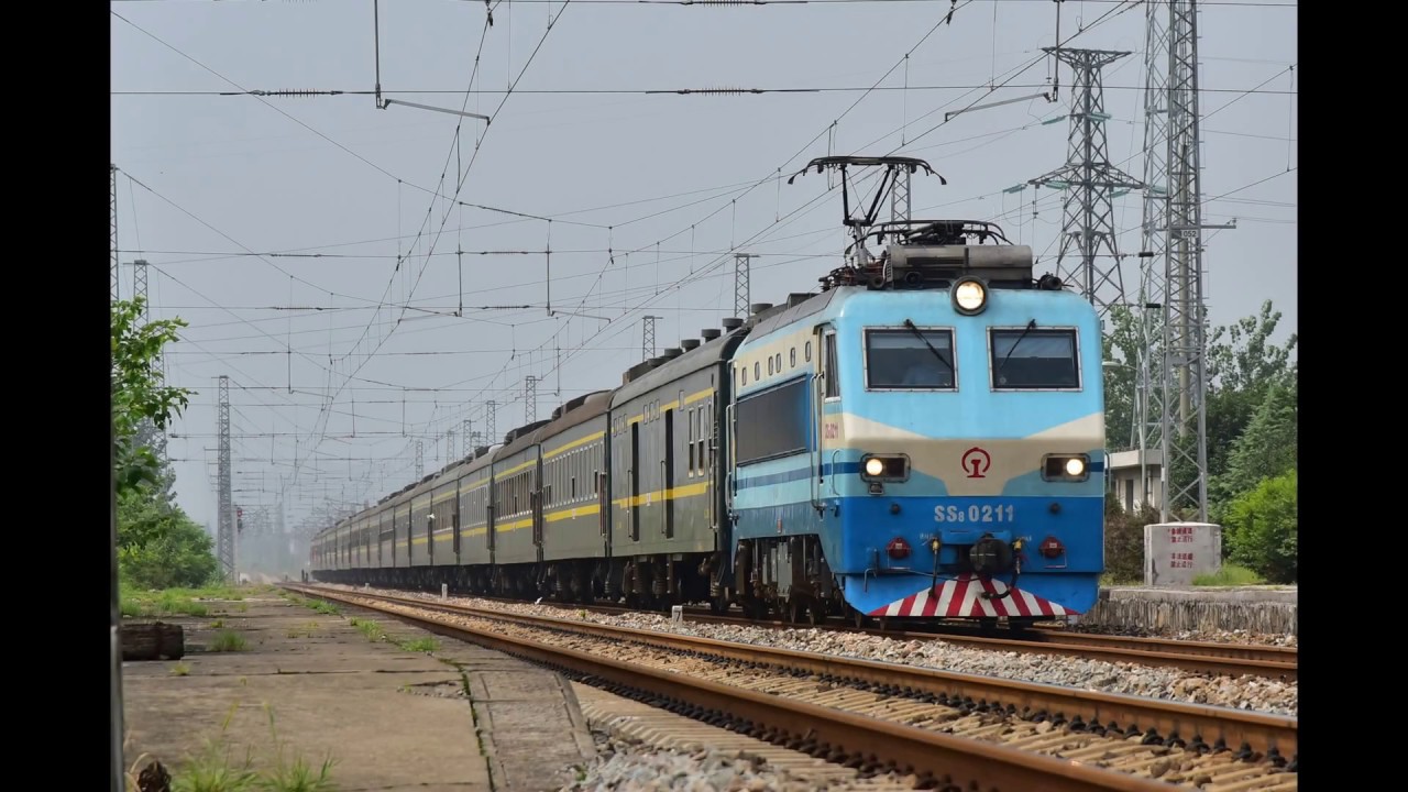 [China railway] Hunan Shichang railway 湖南 石長鐵路 SS6B/SS8 - YouTube