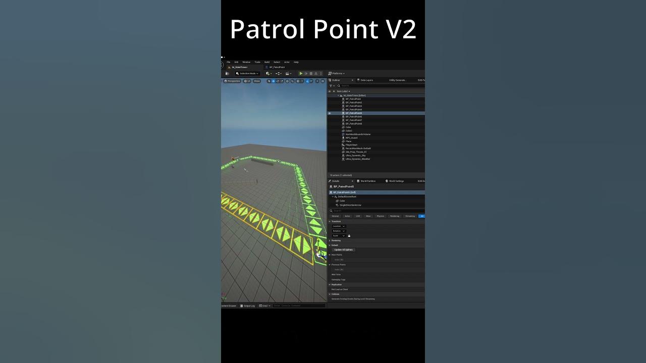 AI Patrol Points - Dev tool - in Unreal Engine 5 - YouTube