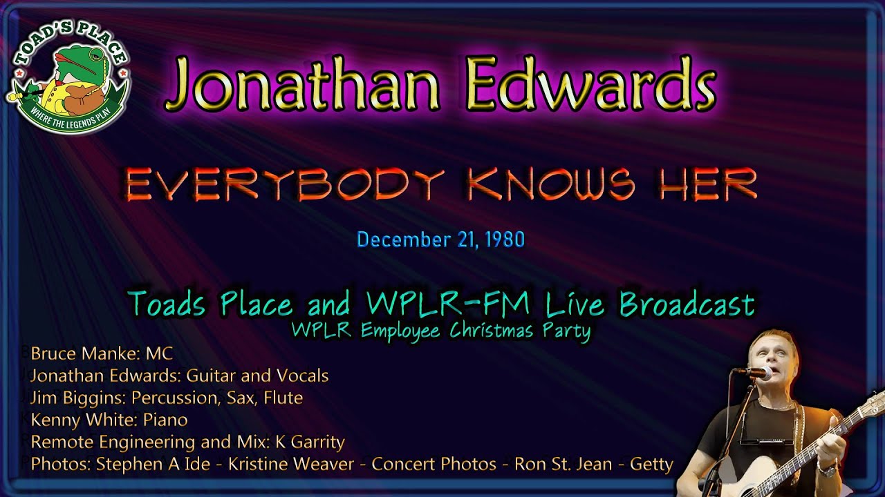 Jonathan Edwards - Everybody Knows Her _ Live 1980 - YouTube