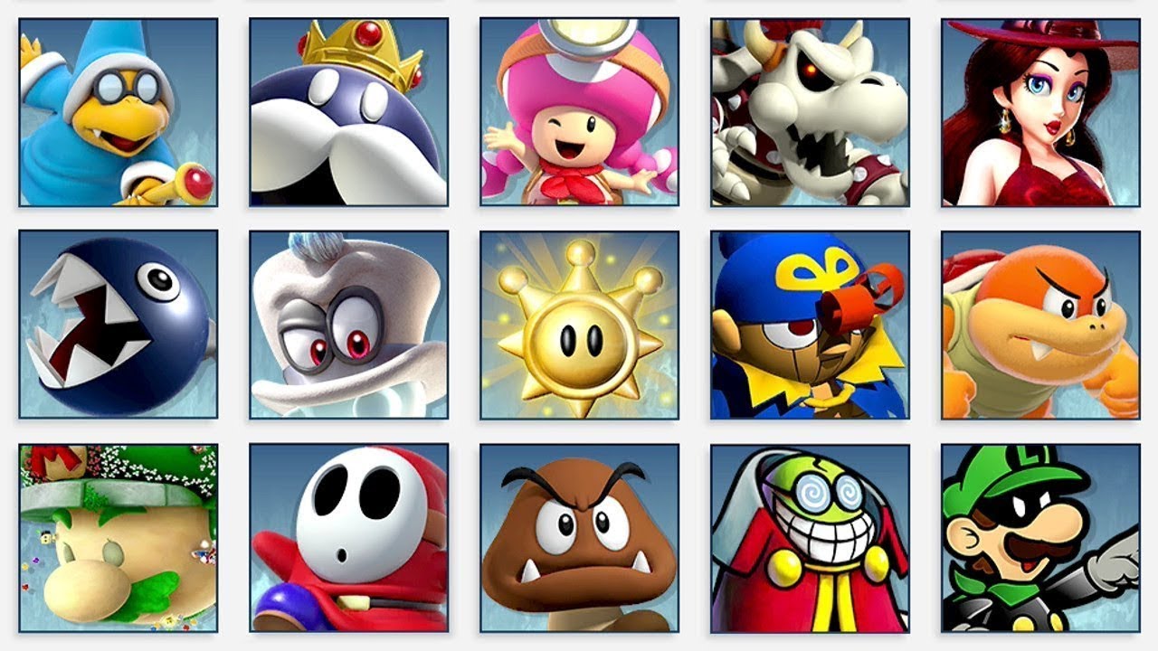 Super Smash Bros. Ultimate Spirit Battles All Super Mario Spin-Off ...