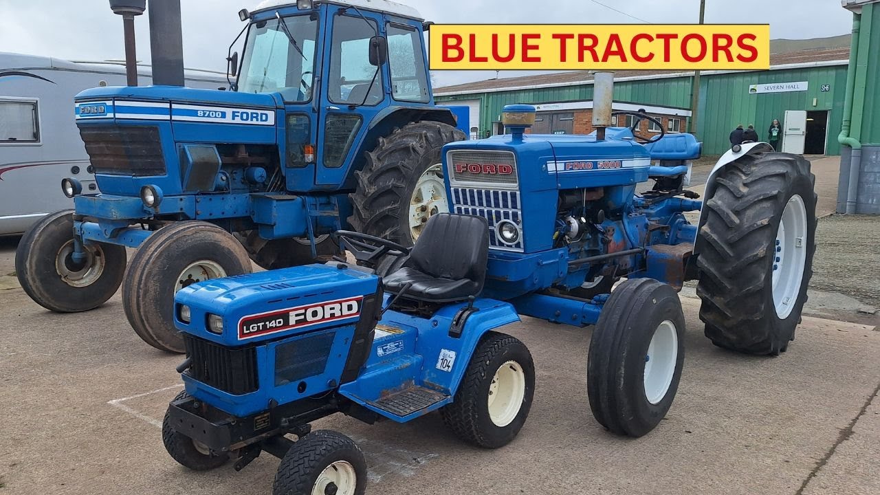 Fordson, Ford, New Holland Tractors at the Tractor World Show 2025 ...