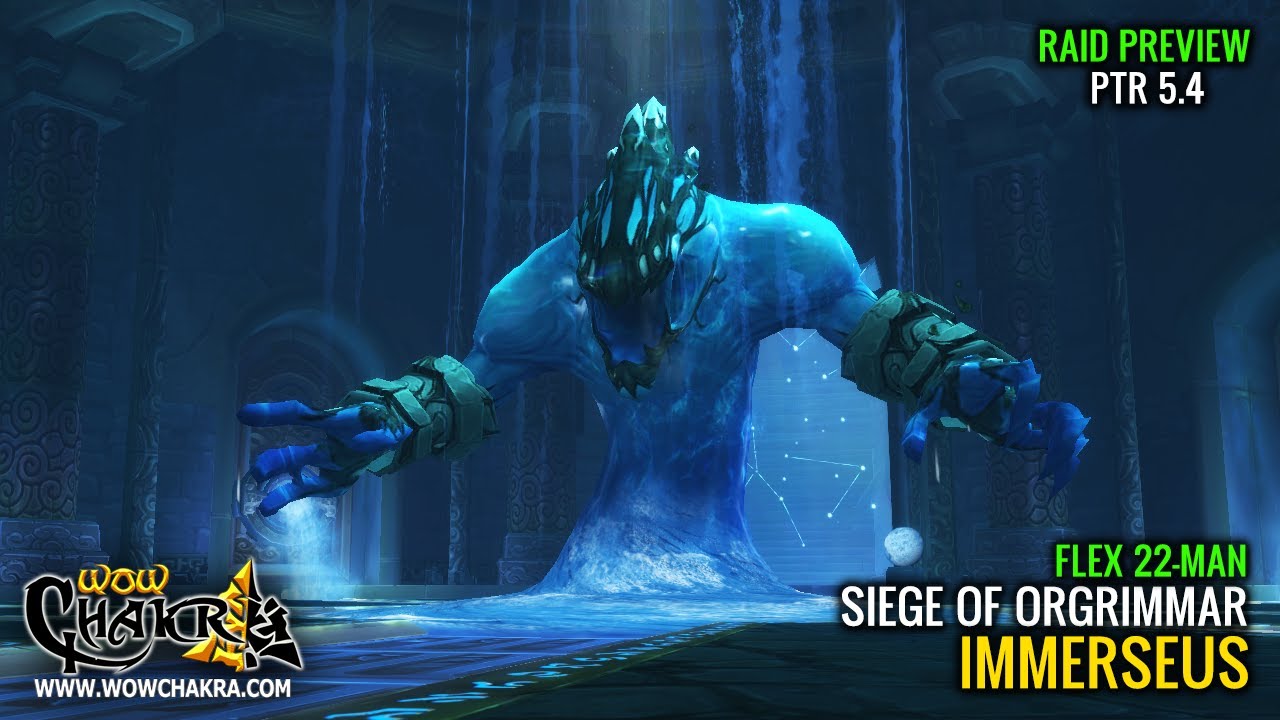 Immerseus FLEX(22) kill - Siege of Orgrimmar PTR 5.4 - YouTube