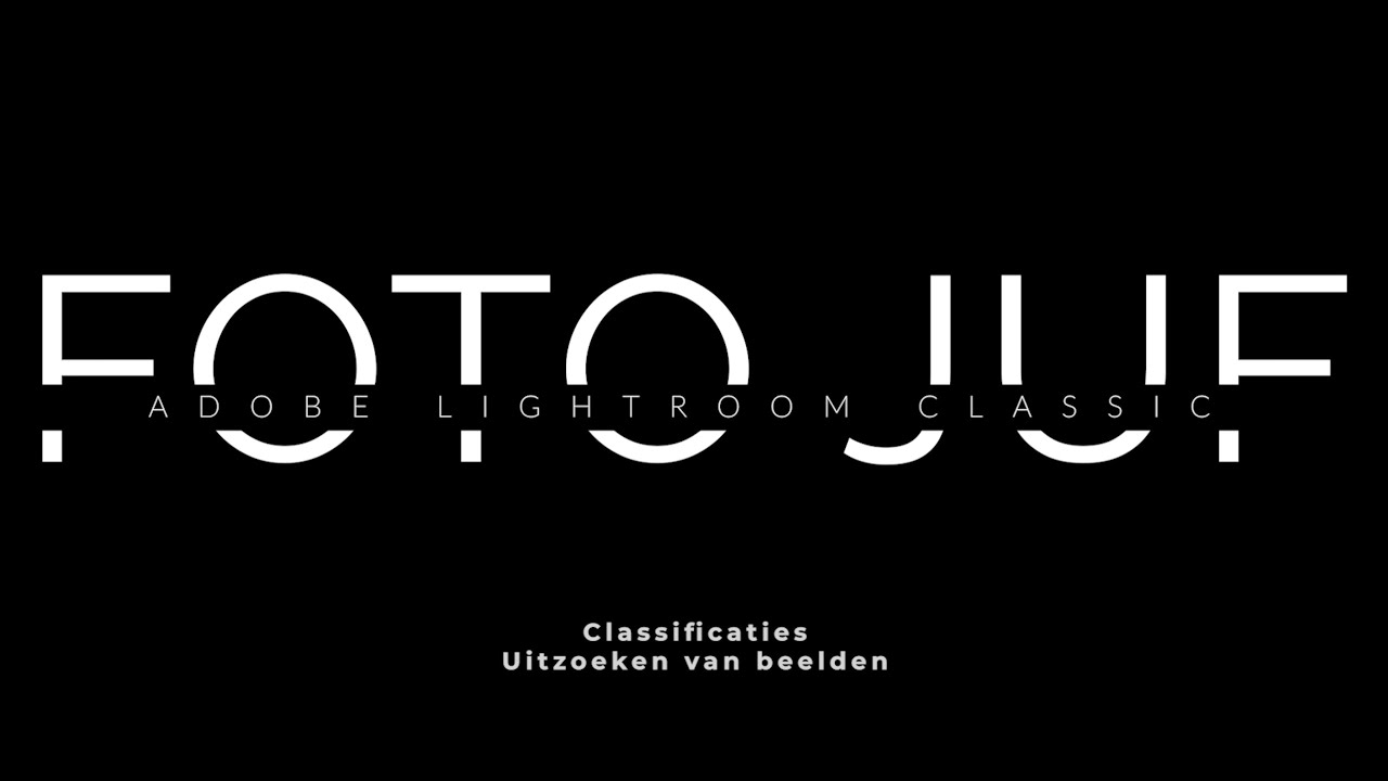 Foto's uitzoeken en classificaties geven in Adobe Lightroom Classic ...