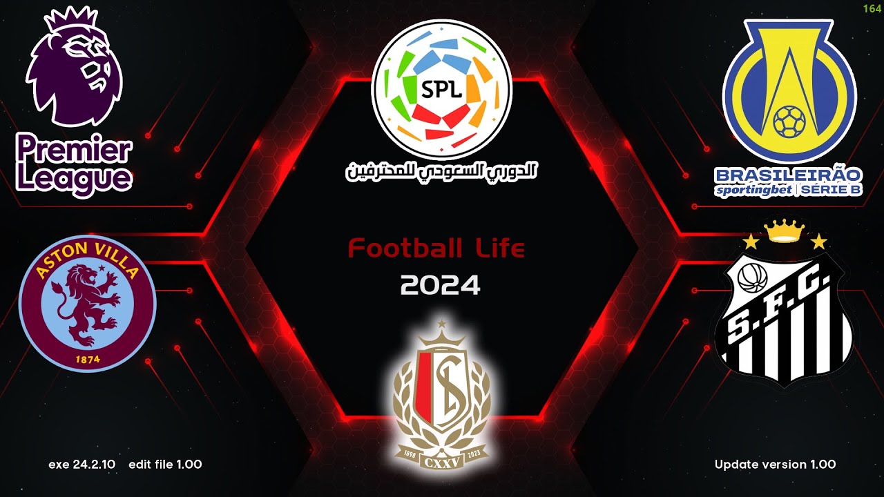 NEW LOGO EMBLEM & TEAM ALL IN ONE UPDATE 23/24 || FOOTBALL LIFE 2024 ...