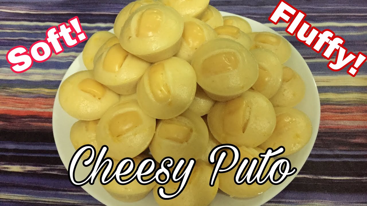 How to Make Cheesy Puto - YouTube