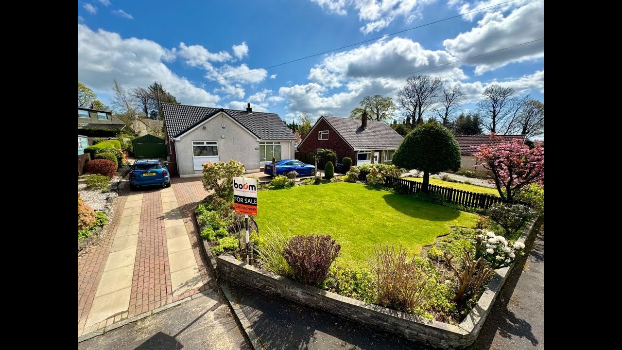 Beith. Three-Bedroom Detached Bungalow, Occupying Favourable Address ...
