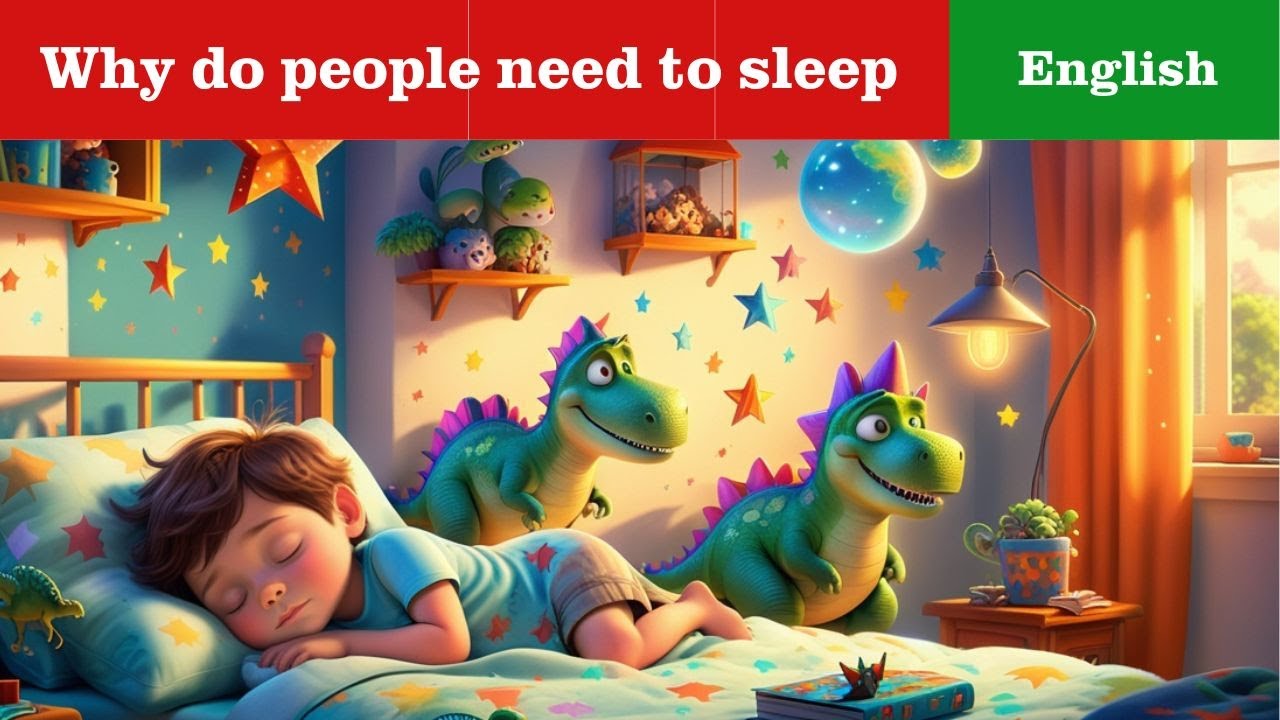 💡Why people need to sleep | Science stories for kids | Bedtime stories ...