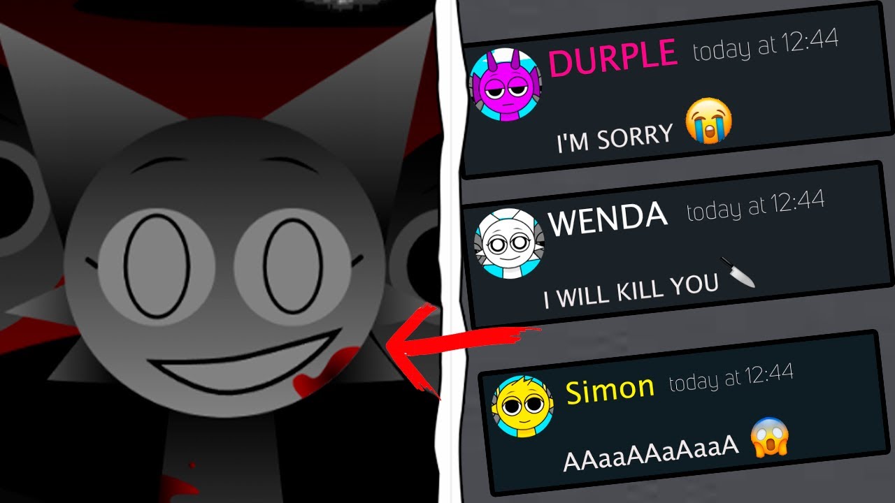 WENDA WAS A WITCH?|If Incredibox Sprunki had a Discord Server - YouTube